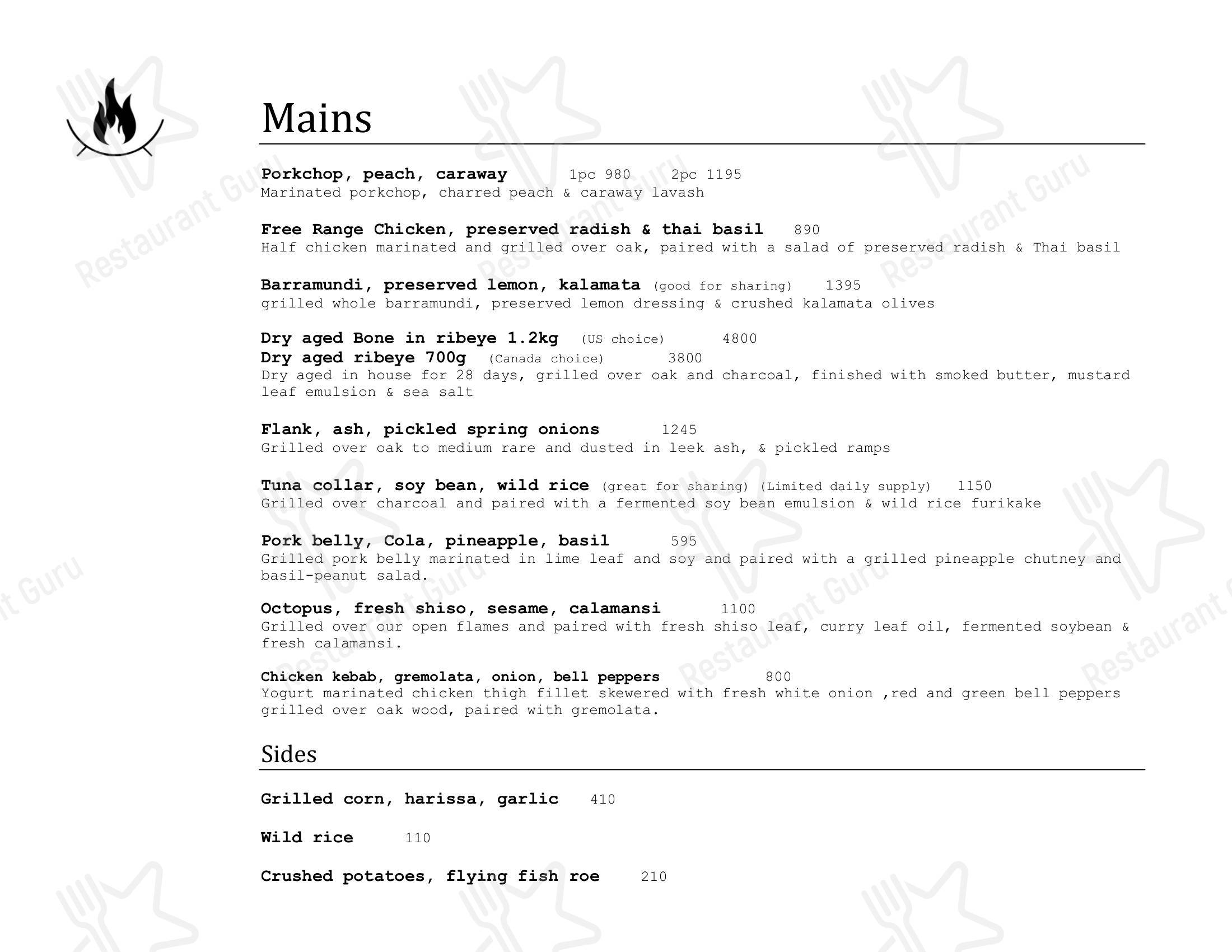 Menu at Savage by Josh Boutwood restaurant, Taguig, 2/F The Plaza Arya ...