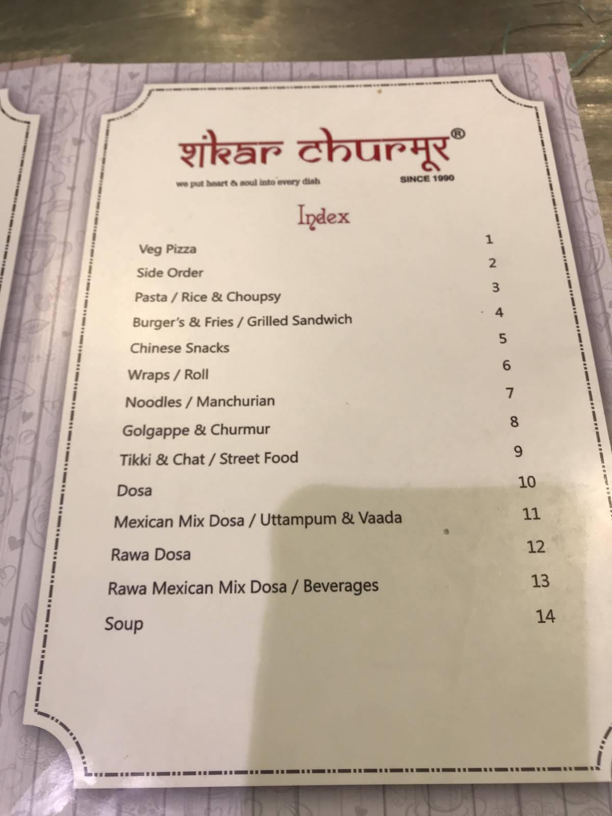 Menu at Shankar Churmur - Best Gol Gappe Shop in Ludhiana, Chaat Papri ...