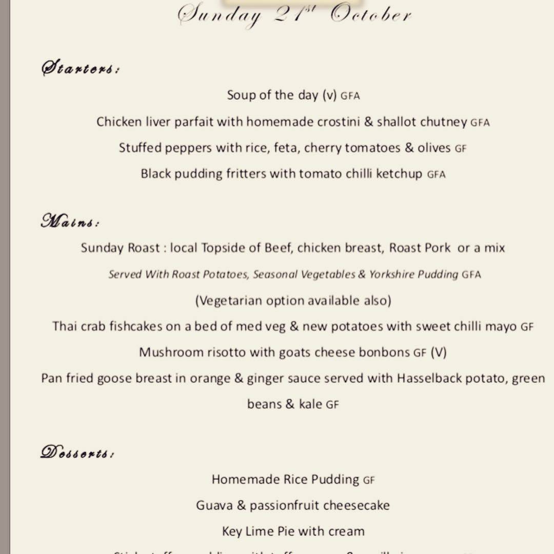 Menu at Shoulder of Mutton Briestfield pub & bar, Dewsbury