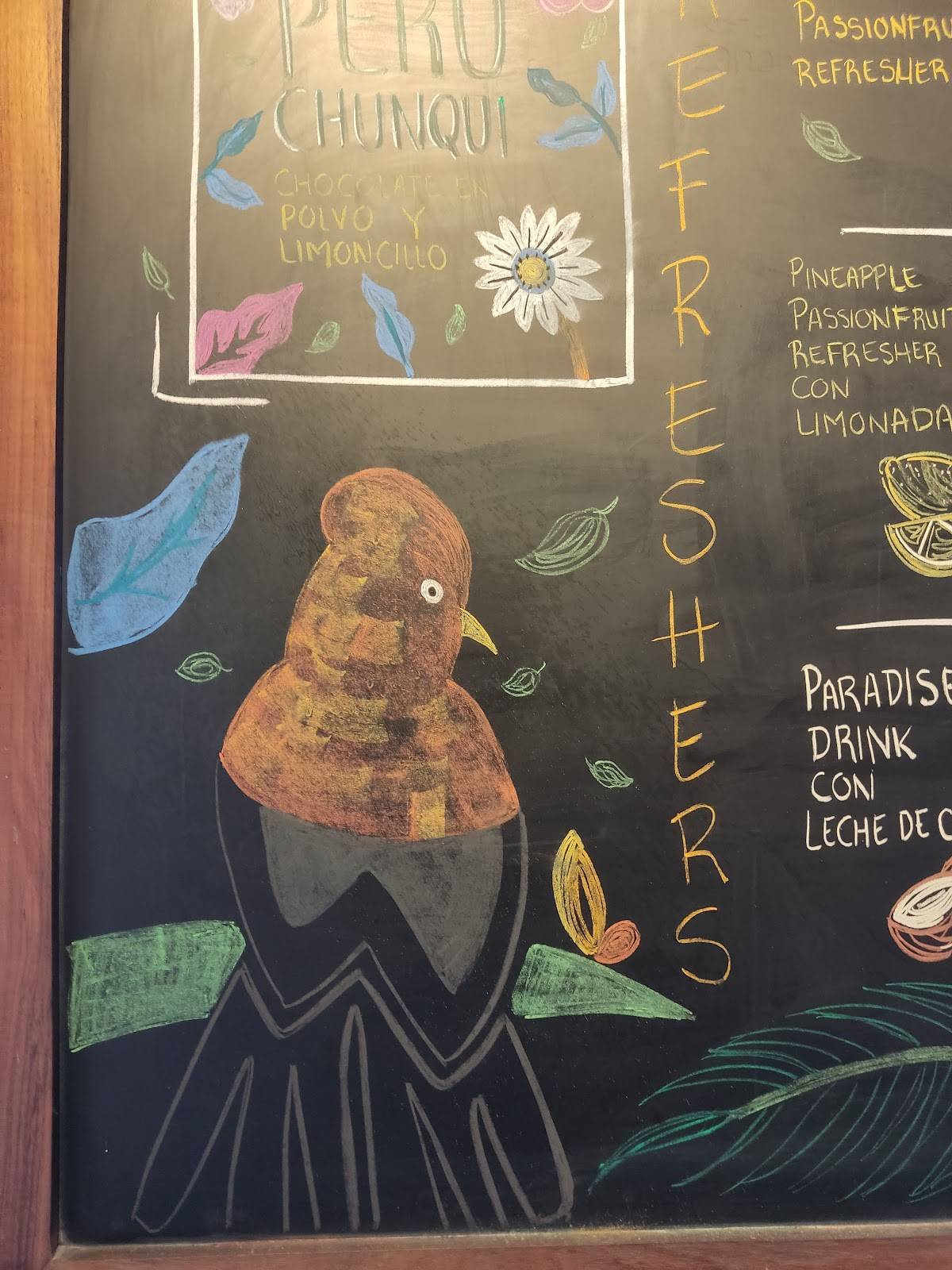 Carta del café Starbucks Punto Cultiva DT, Culiacán Rosales