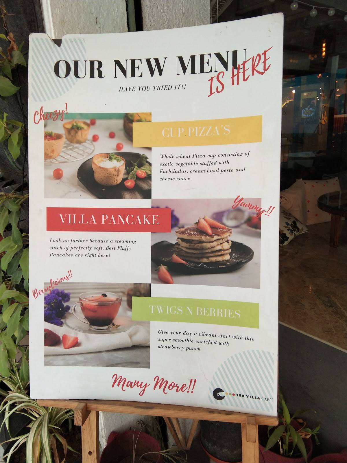 Menu at Tea Villa Cafe High Street Phoenix, Mumbai