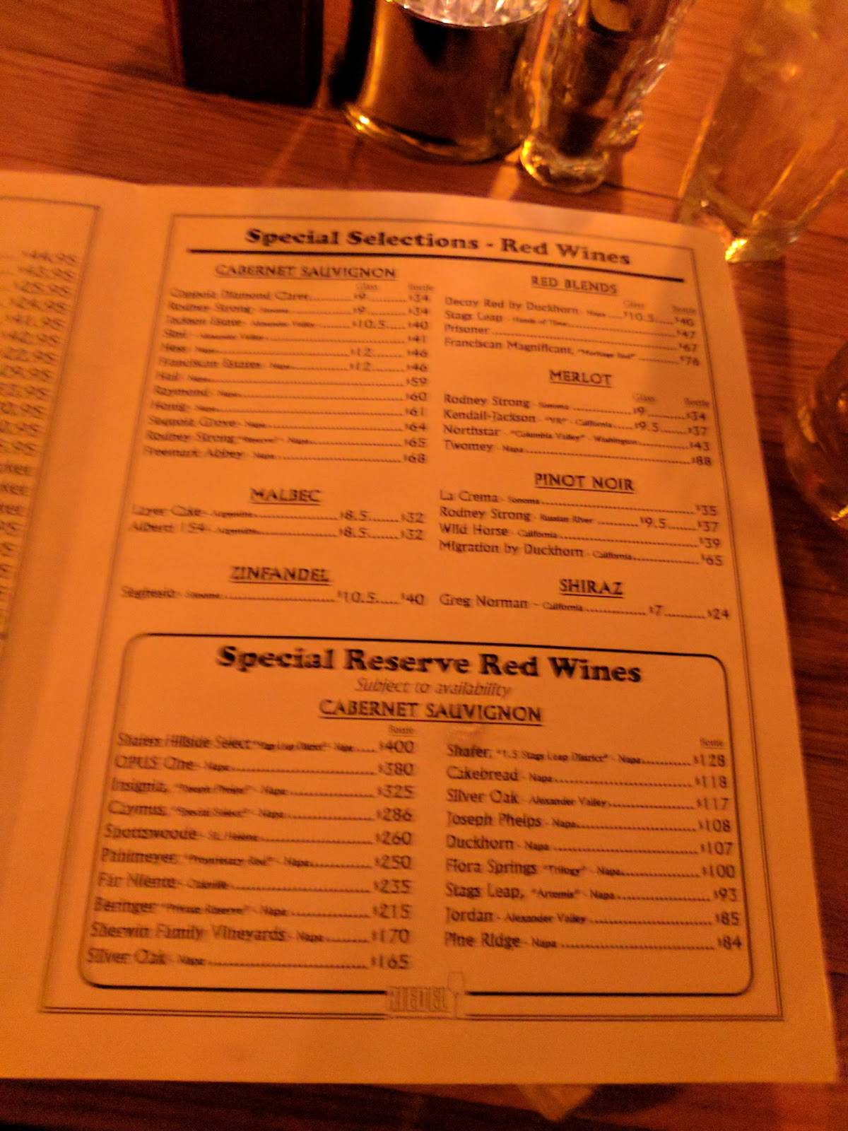 Menu at The Drover pub & bar, Omaha, S 73rd St