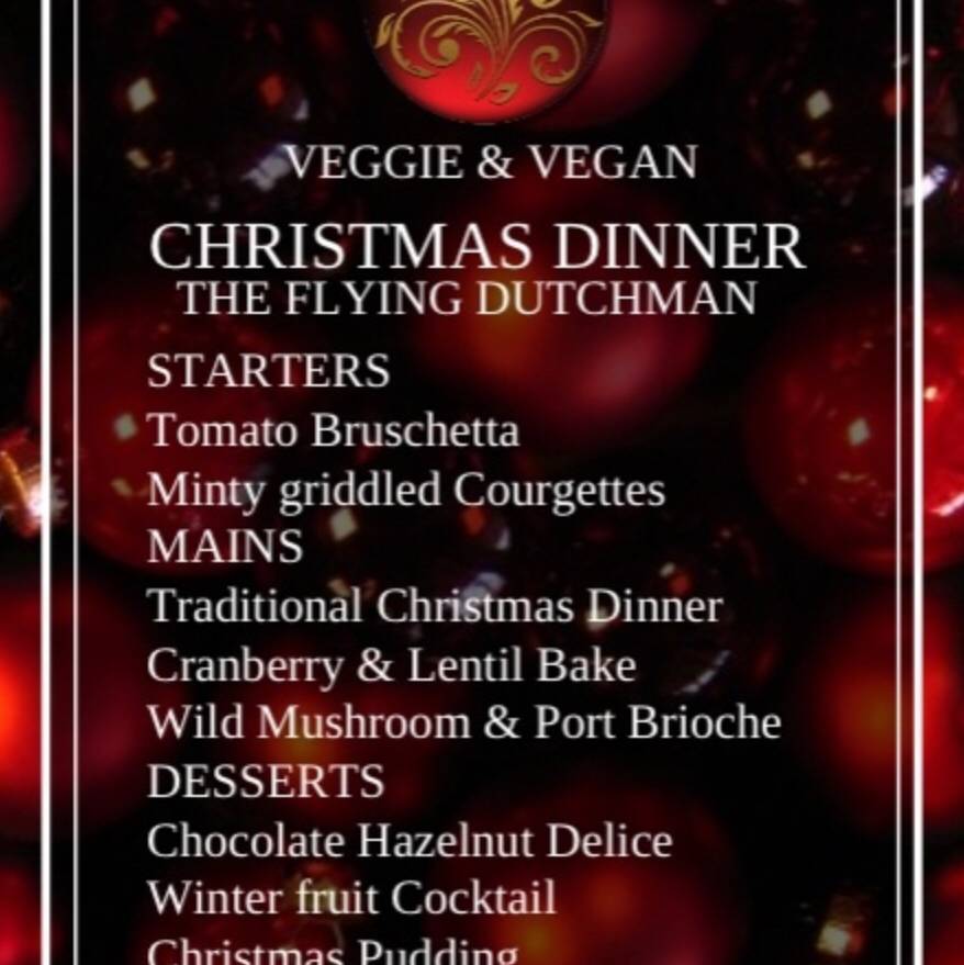 Menu at The Flying Dutchman pub & bar, Queenborough
