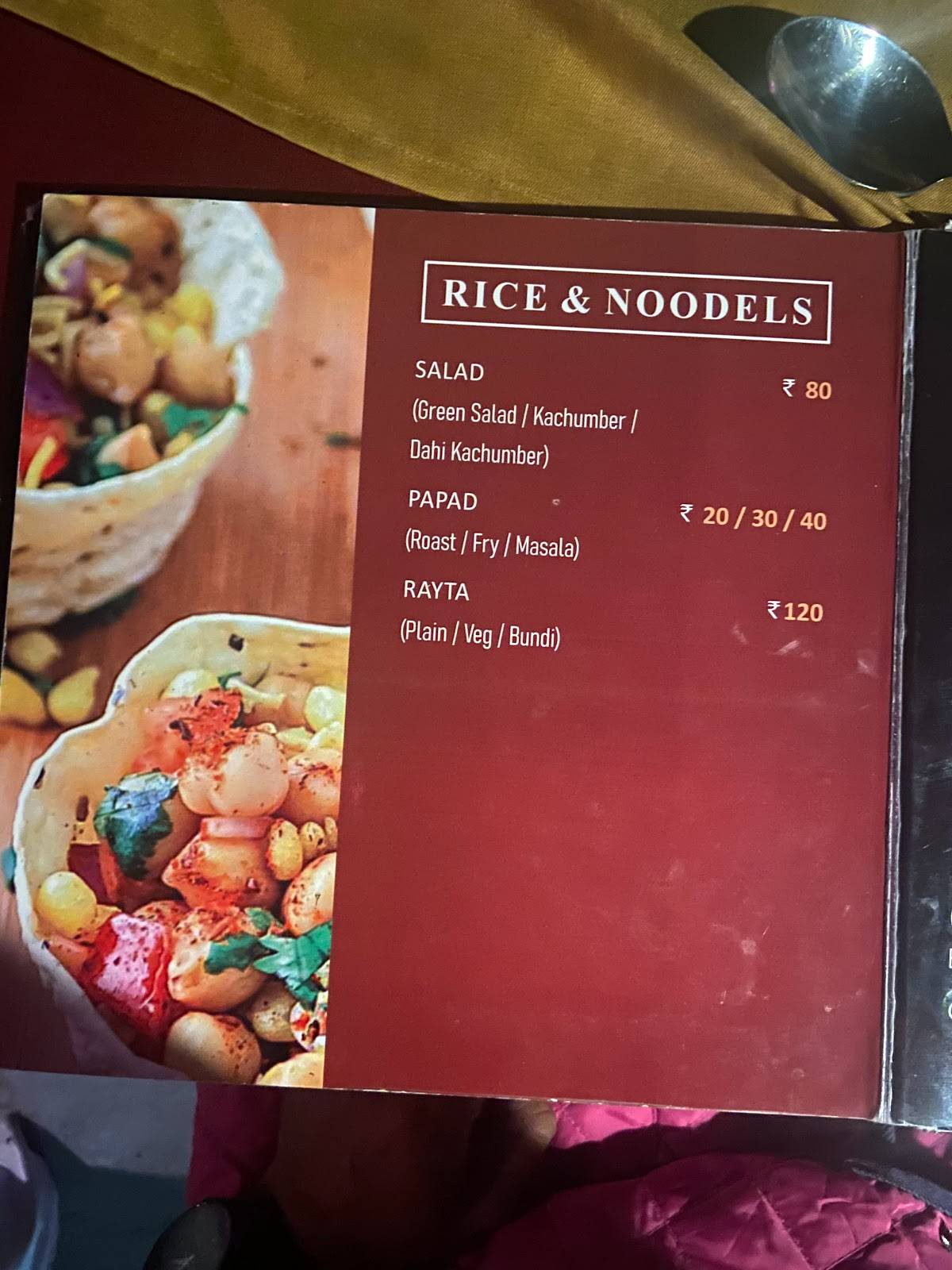 Menu at The Second Wife Restaurant, Nagpur