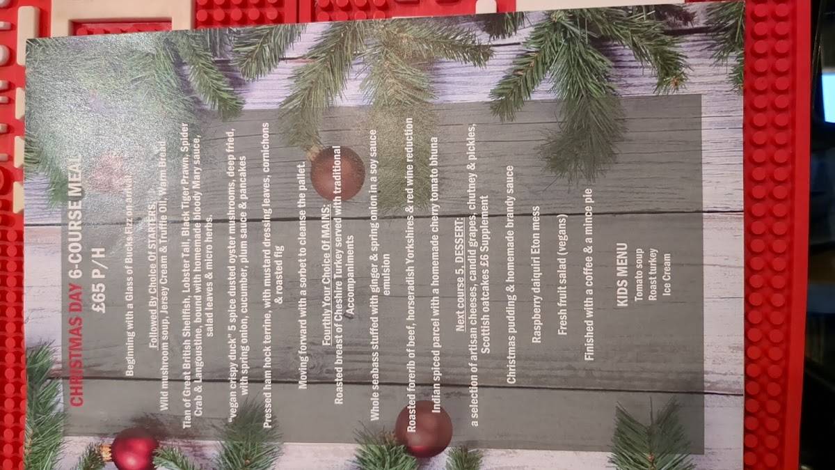 Menu at The Shoulder Of Mutton pub & bar, Chapel-en-le-Frith