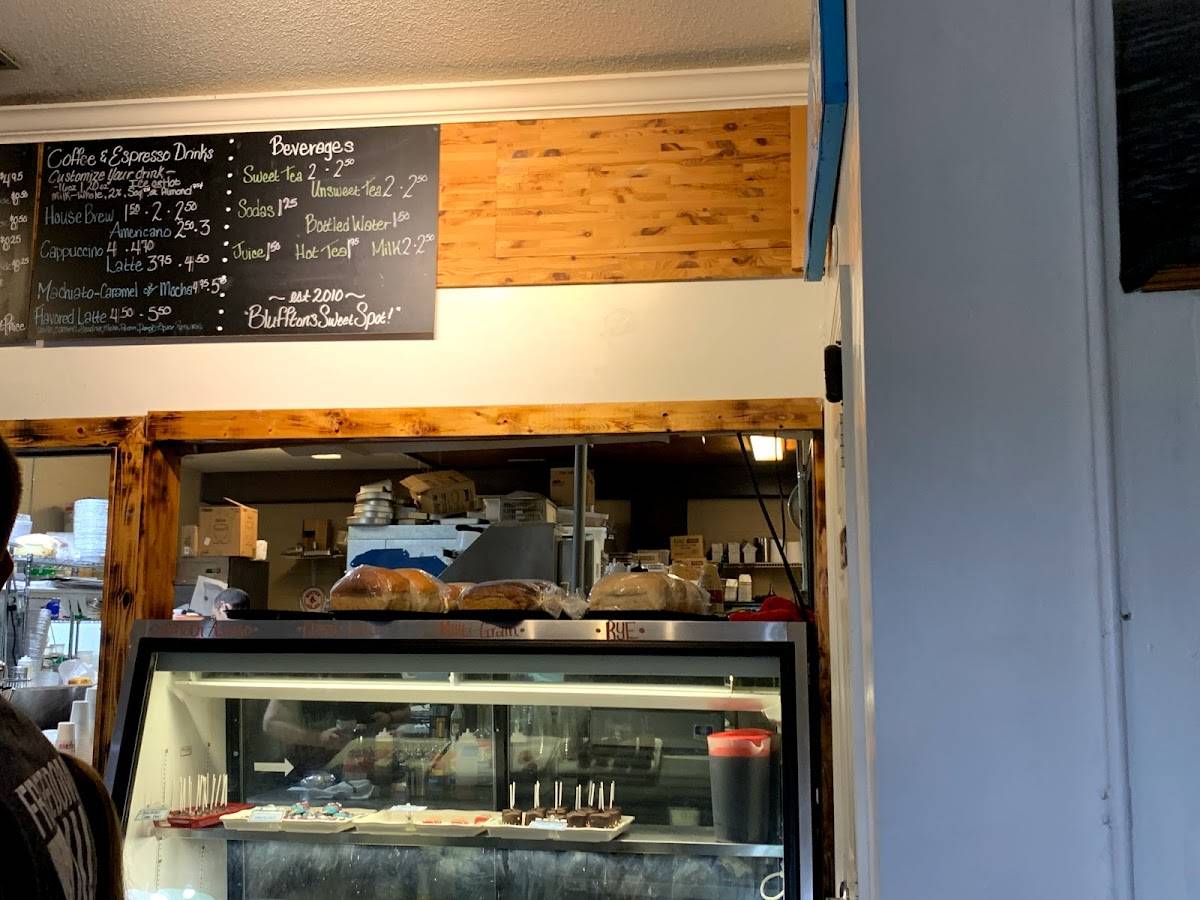 Menu at The Sugaree cafe, Bluffton