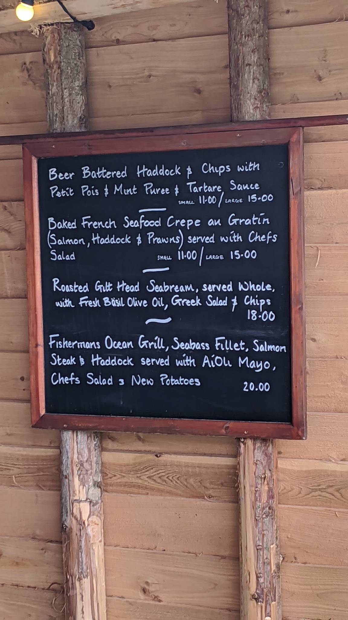 Menu at The Swan Inn pub & bar, Birlingham, Church St