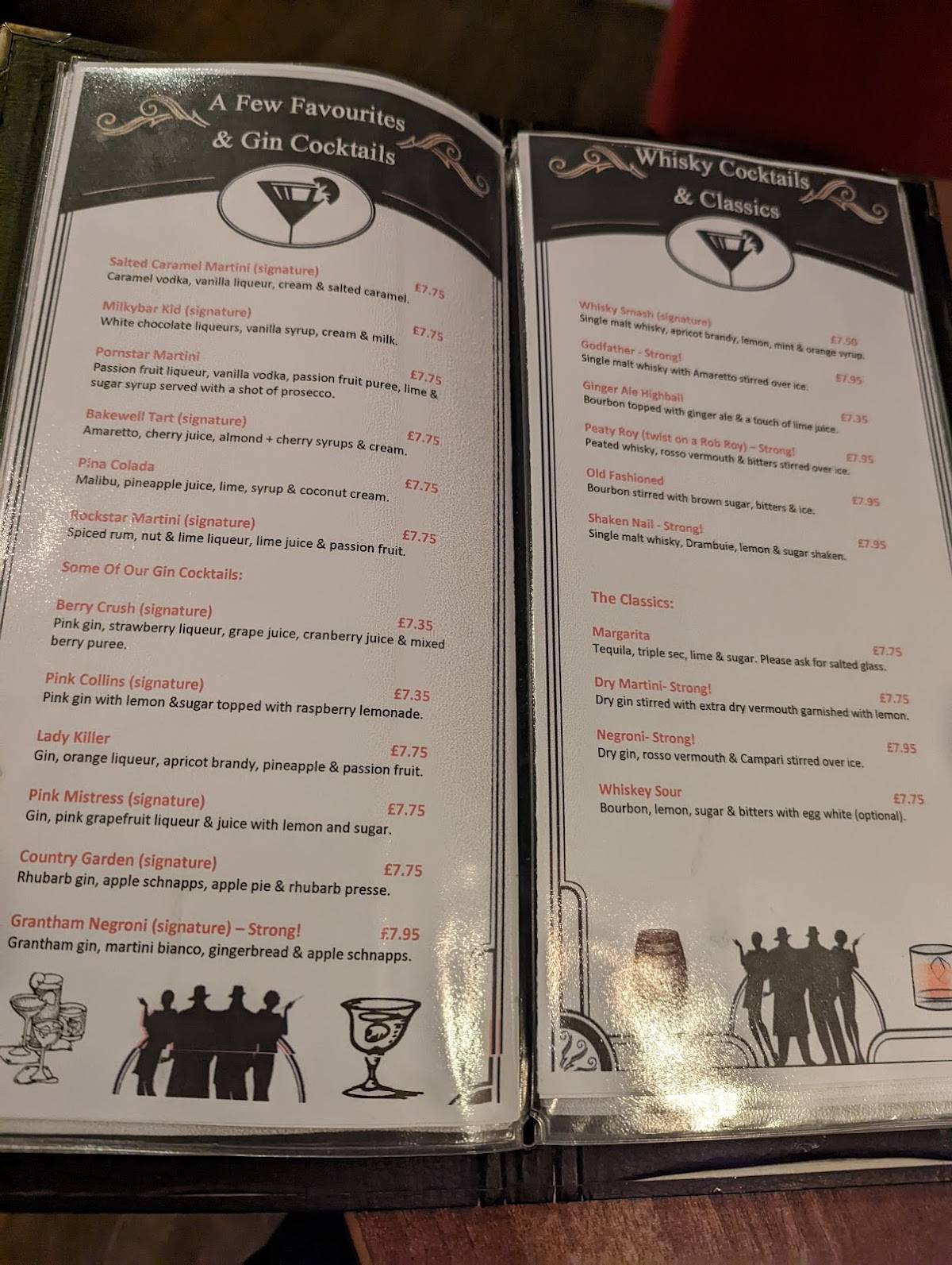 Menu at The Tap & Tonic pub & bar, Grantham