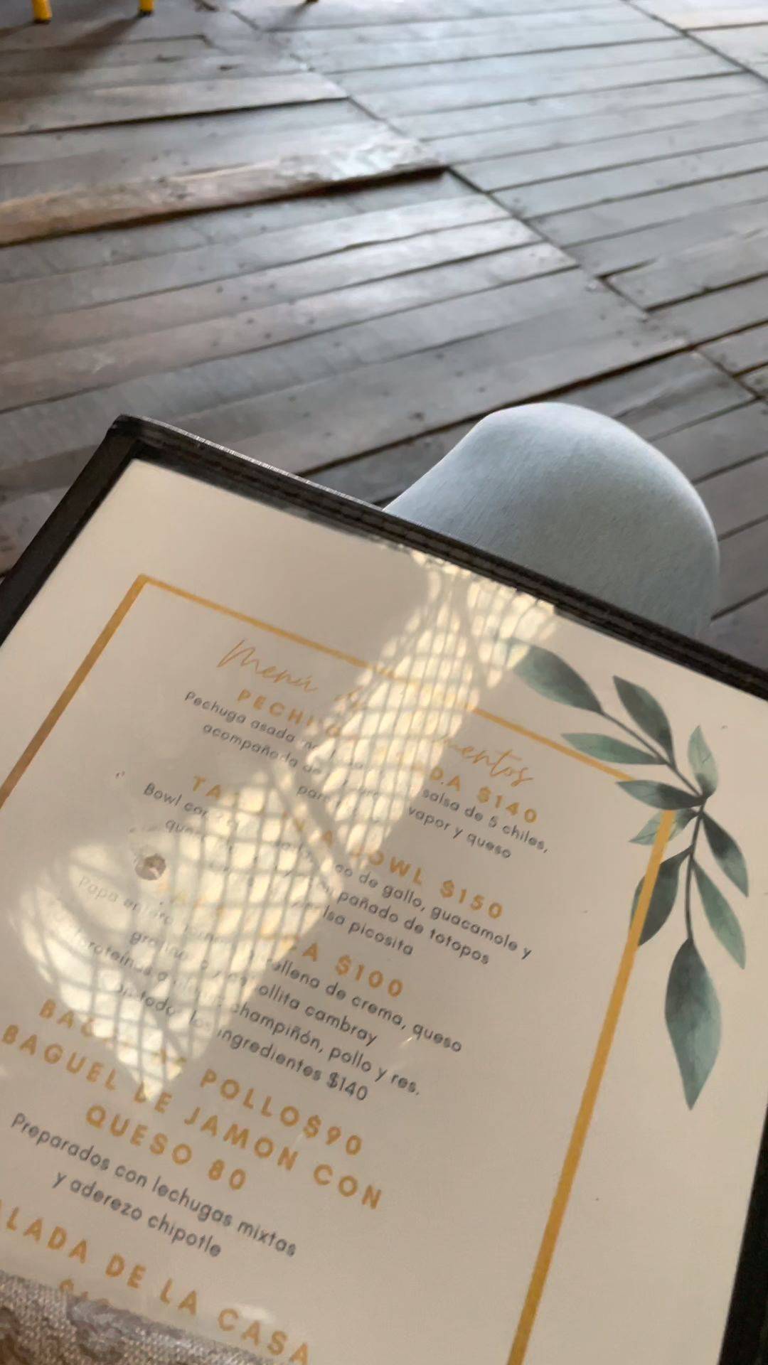 Menu at Rústico Gastro Park restaurant, Tijuana