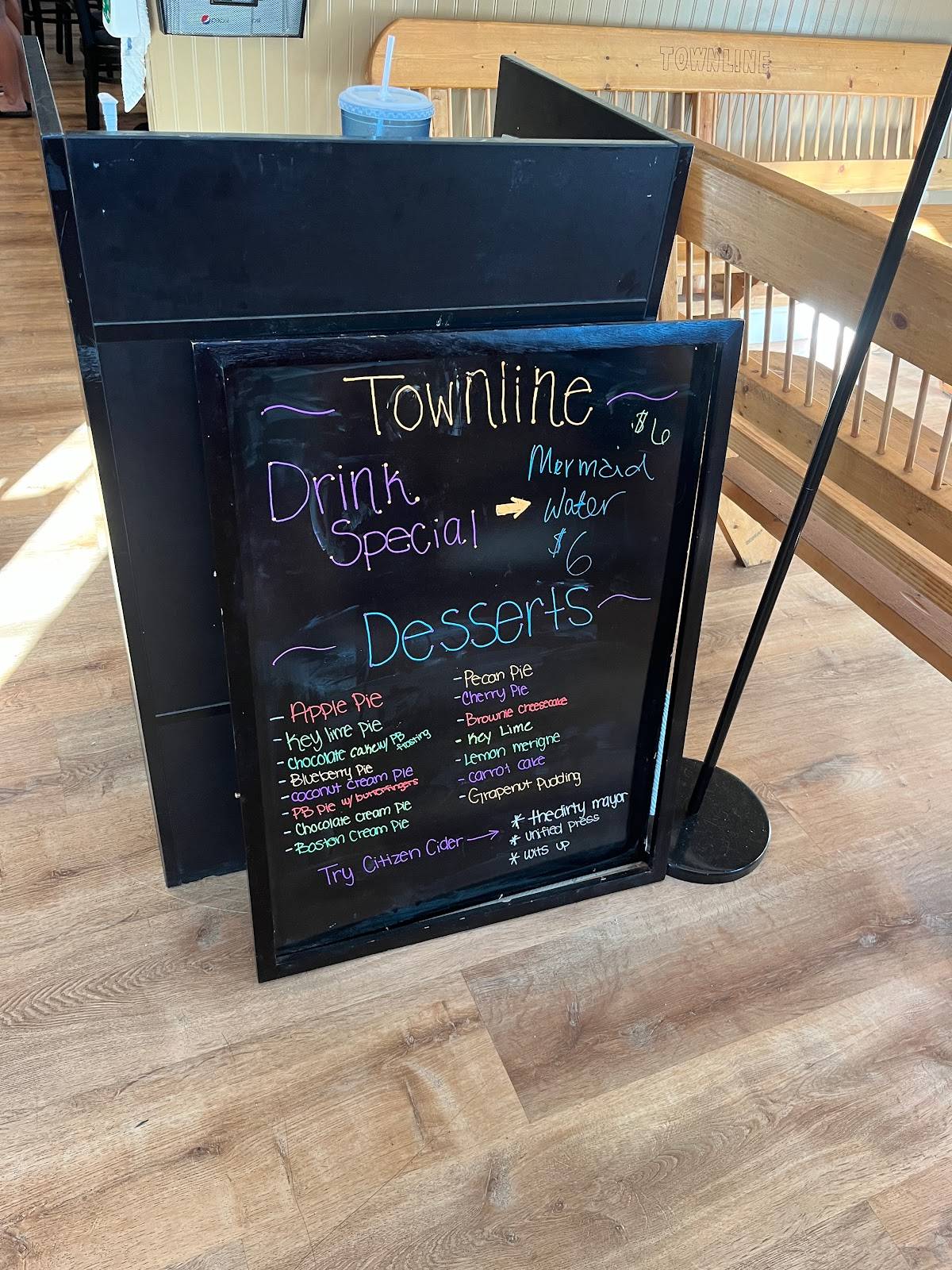Menu at Town Line Family Restaurant, Lyman, 10 New County Rd