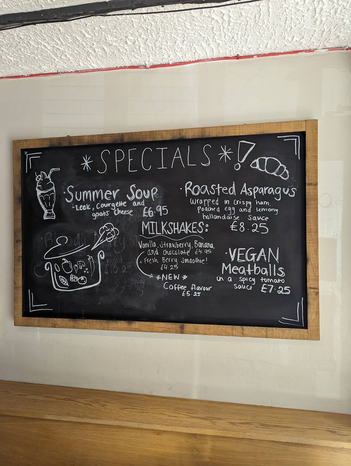 Menu at Beans N' Brunch cafe, Tring