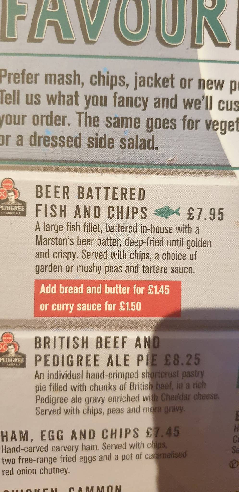 Menu at Tulip Queen pub & bar, Spalding