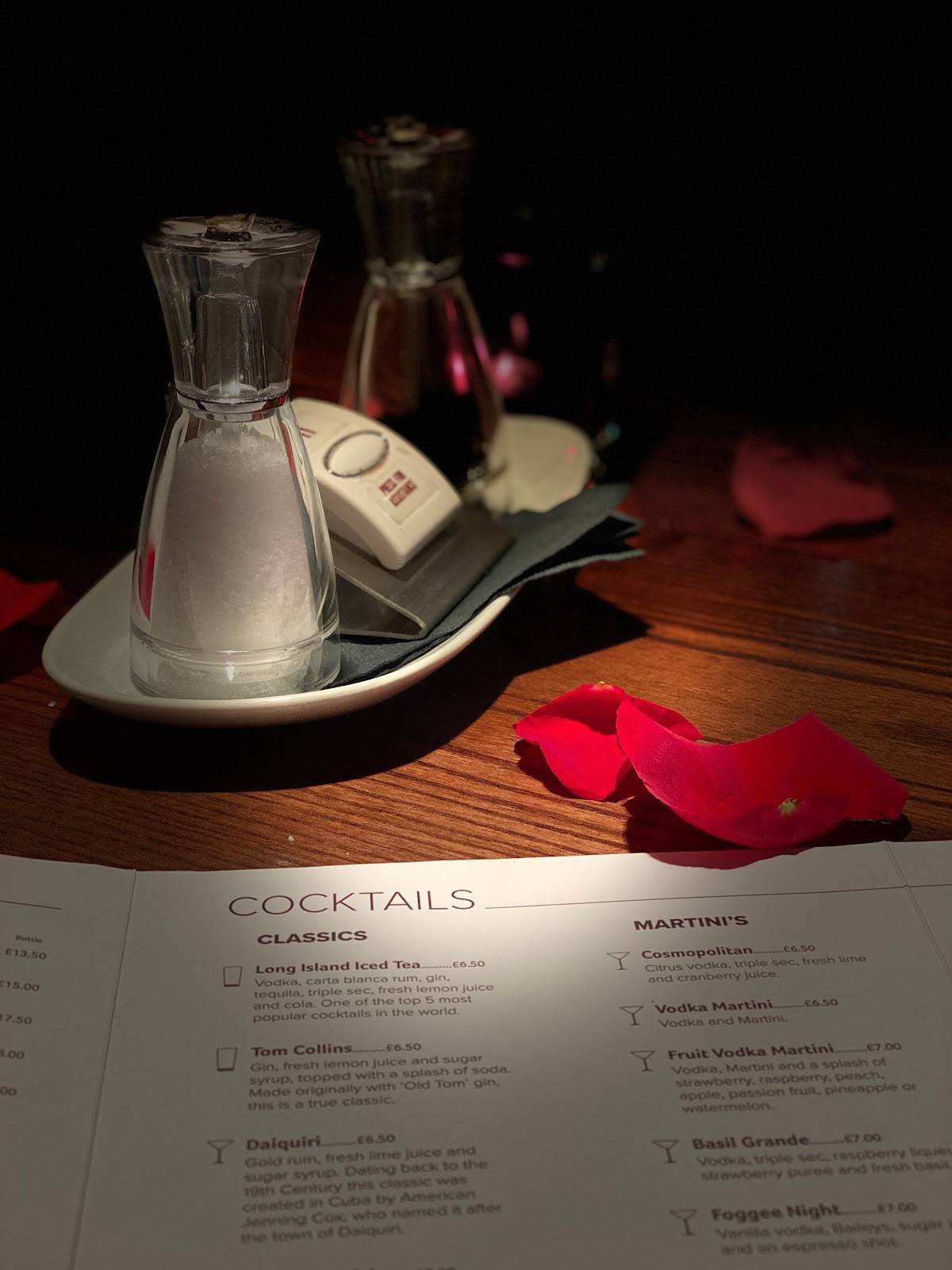 Menu at Zest Bar & Grill, Doncaster