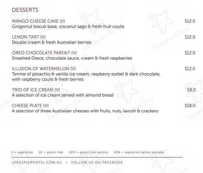 Menu at Sip'n Save - Largs Pier Hotel pub & bar, Largs Bay