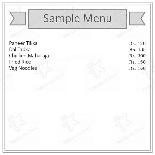 Menu at Raipur Fusion The Food Lab, Raipur