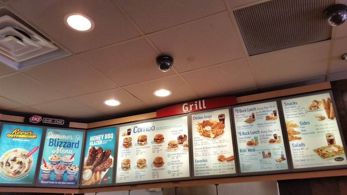 Menu at Dairy Queen Grill & Chill fast food, Atoka, US-51
