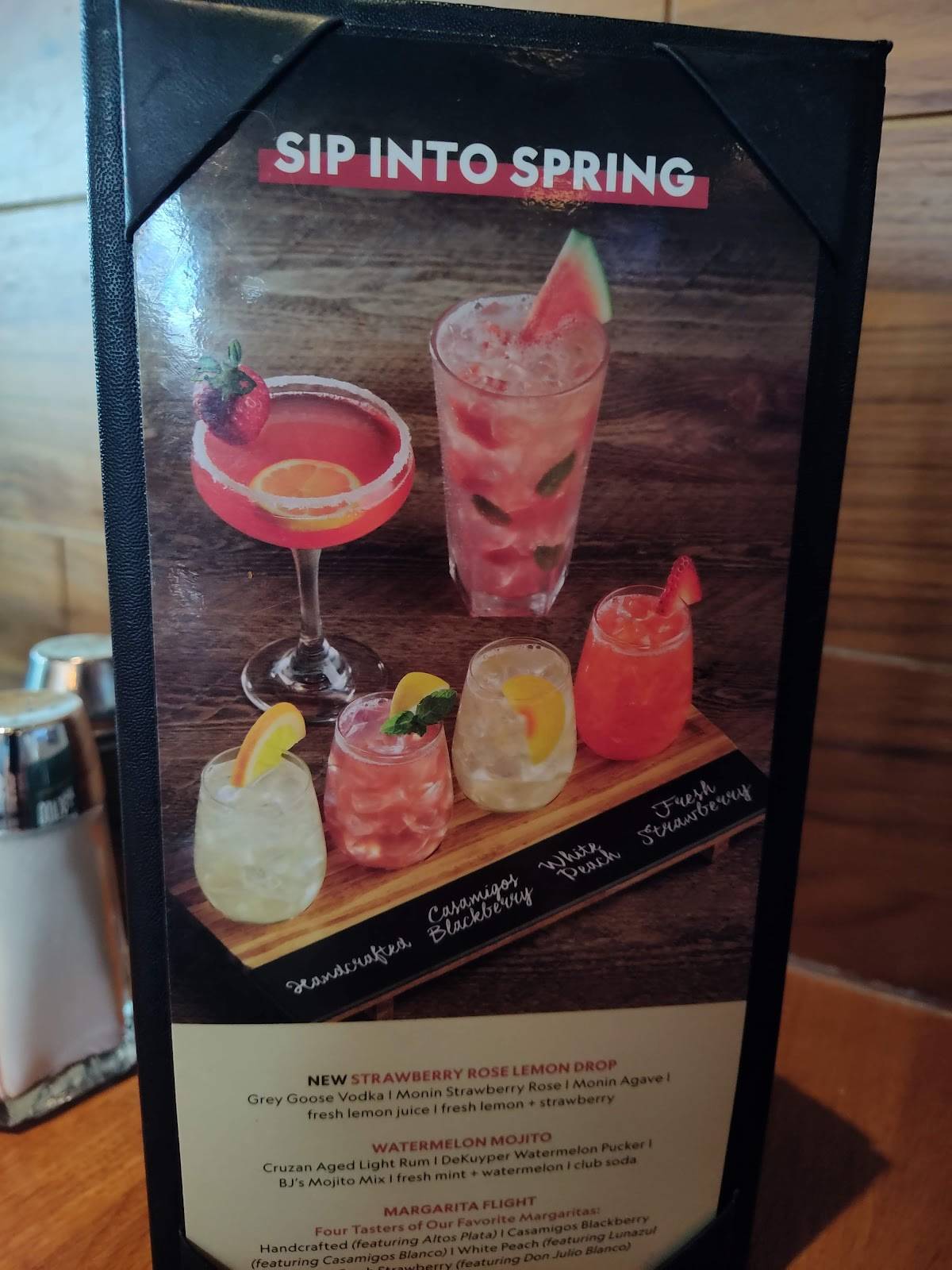 Menu at BJ's Restaurant & Brewhouse, Toms River