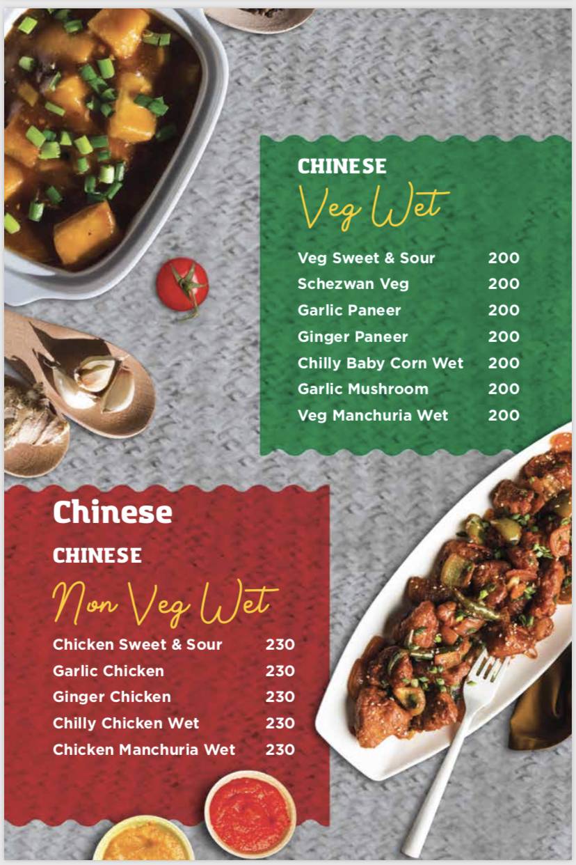 Menu at Bahar Biryani Cafe Restaurant-Dilshuknagar, Hyderabad