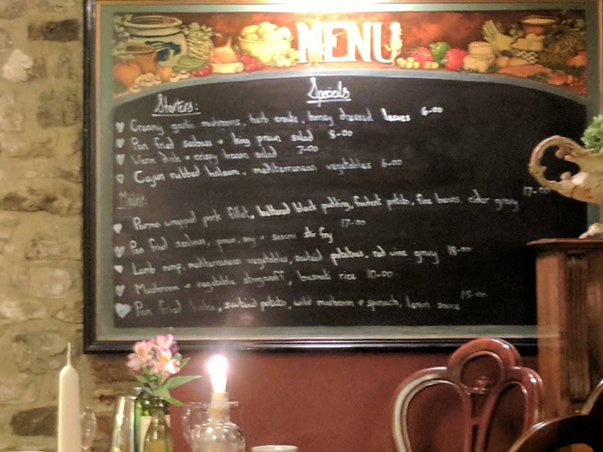 Menu at The Castle Arms Inn pub & bar, Bedale