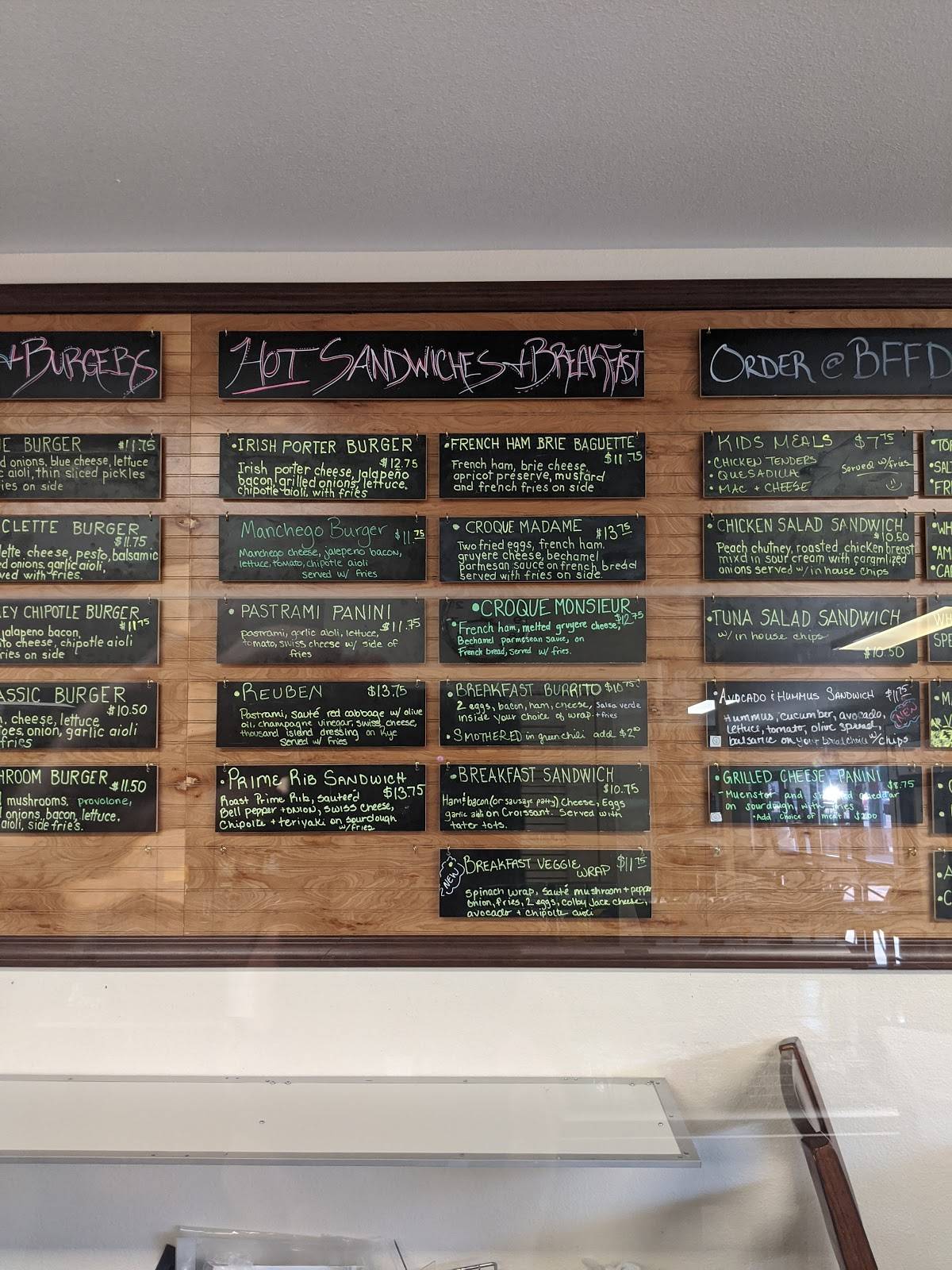 Menu at Black Forest Foods Cafe & Deli, Monument
