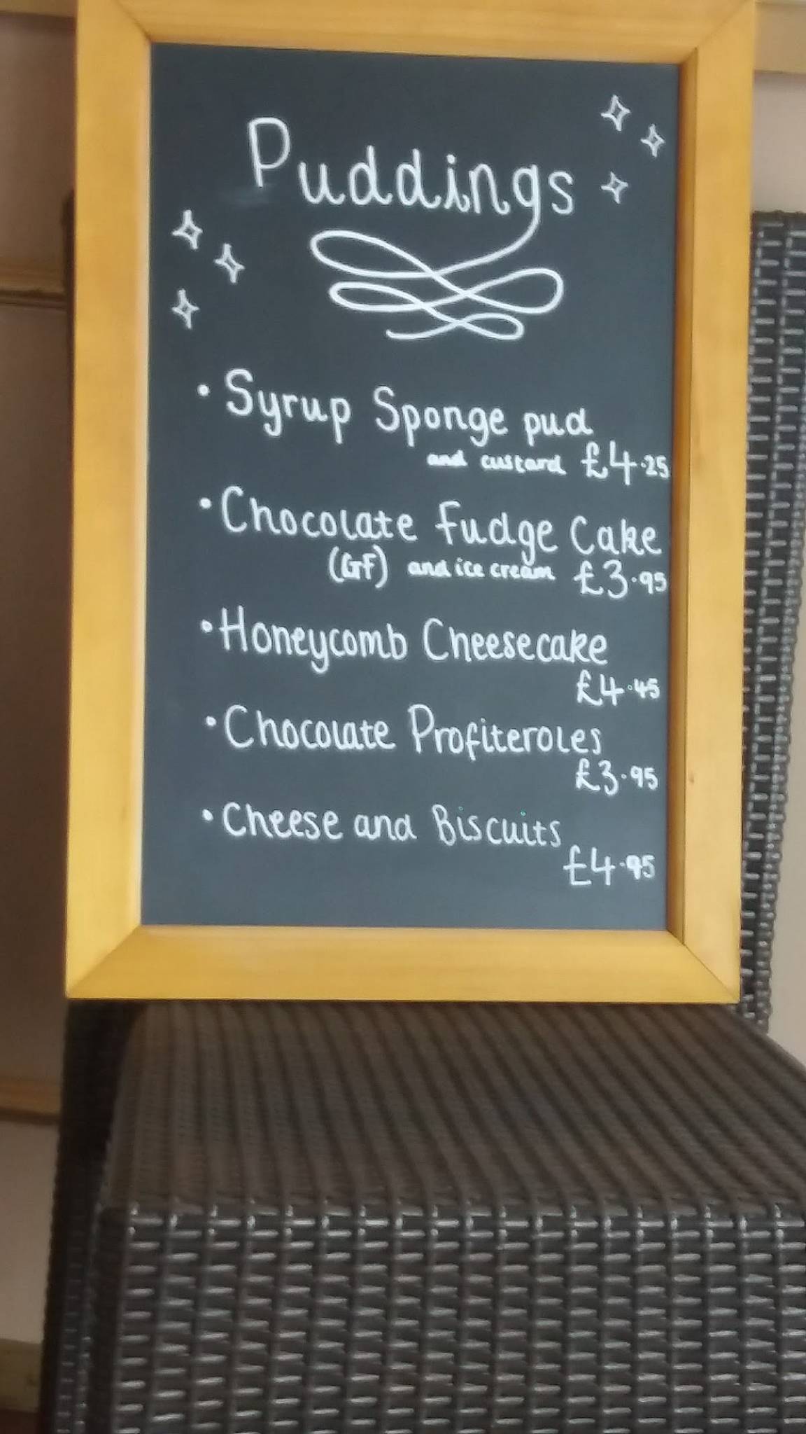 Menu at Britannia Inn Halkyn pub & bar, Halkyn