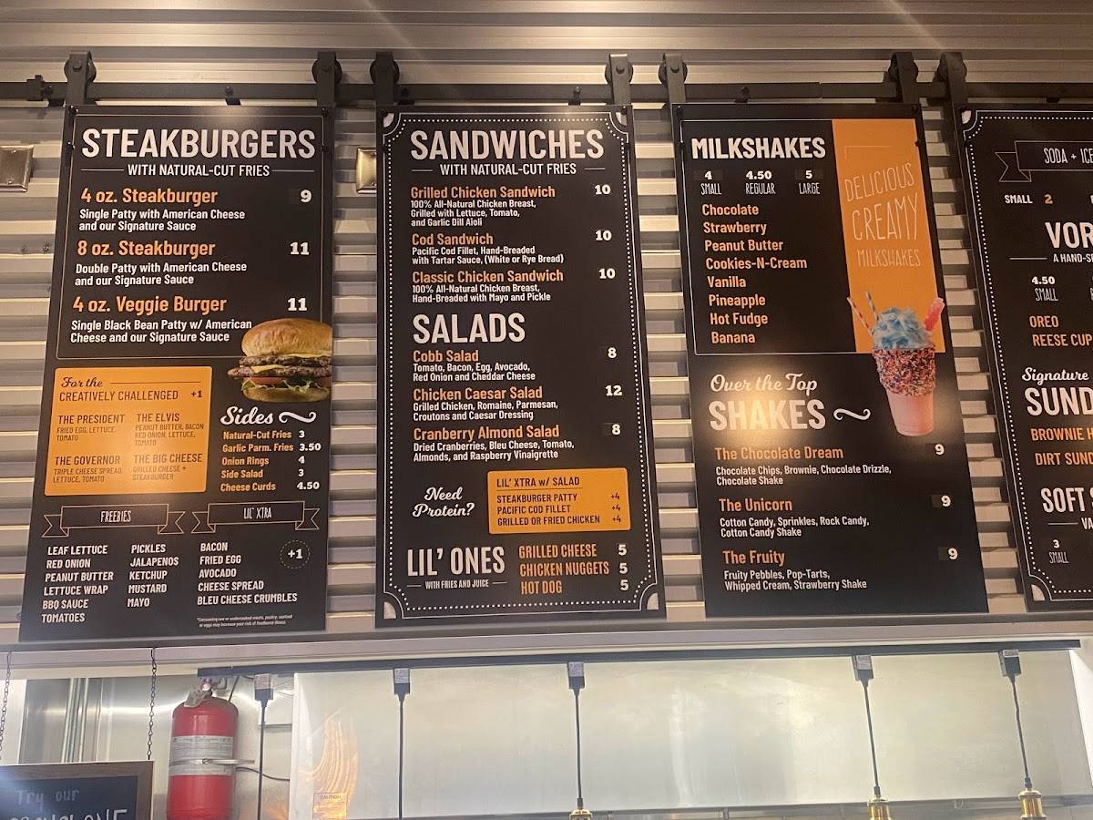 Menu at CHILLBURGER restaurant, Floyds Knobs
