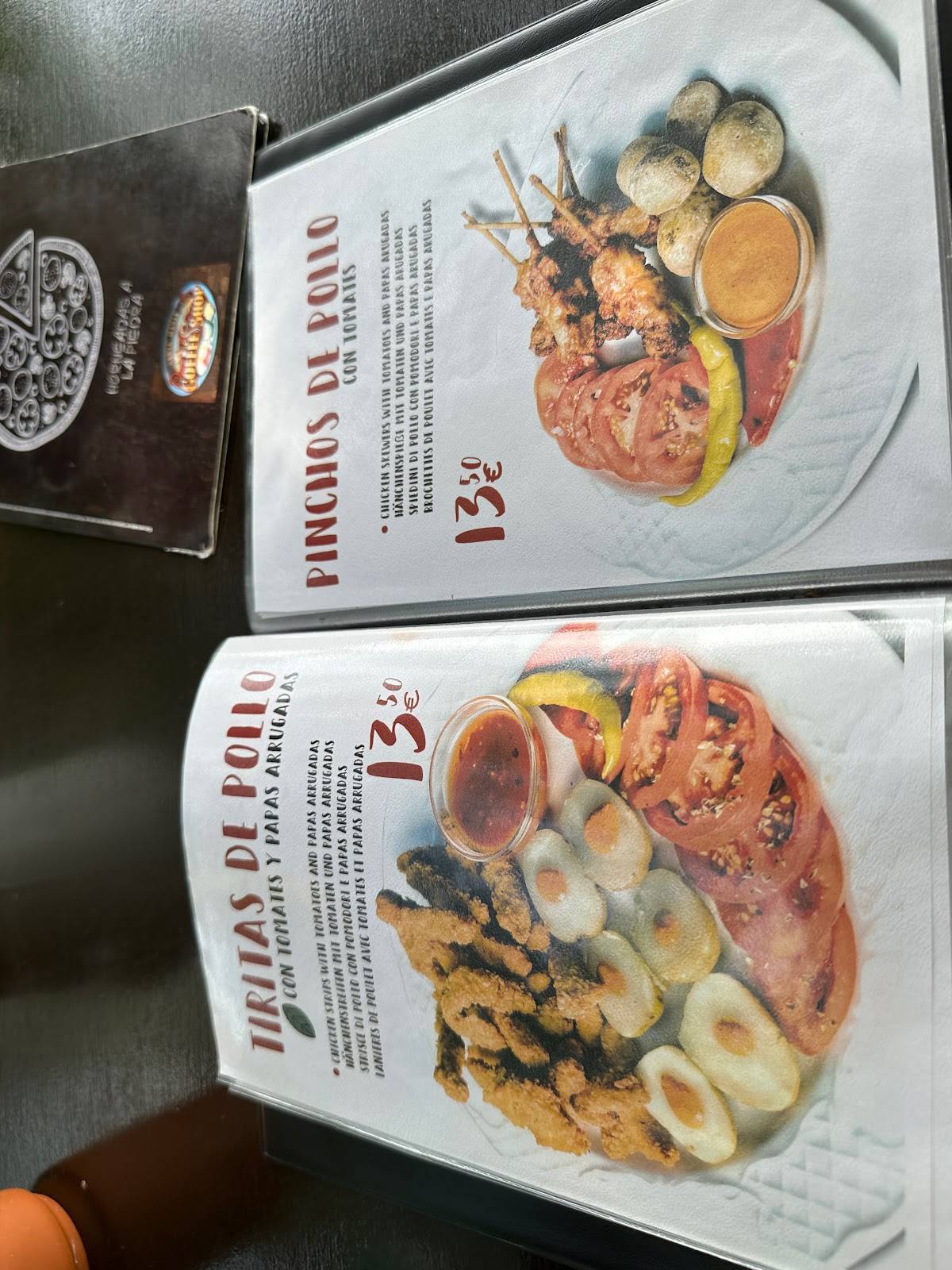 Menu at Casa Santa Maria - Restaurant, Betancuria, C. Juan Bethencourt