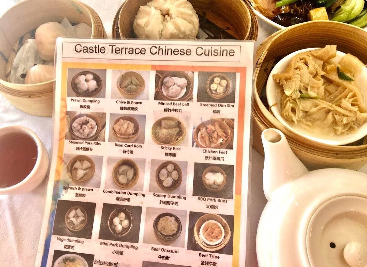 Menu at Castle Terrace Chinese Cuisine restaurant, Castle Hill
