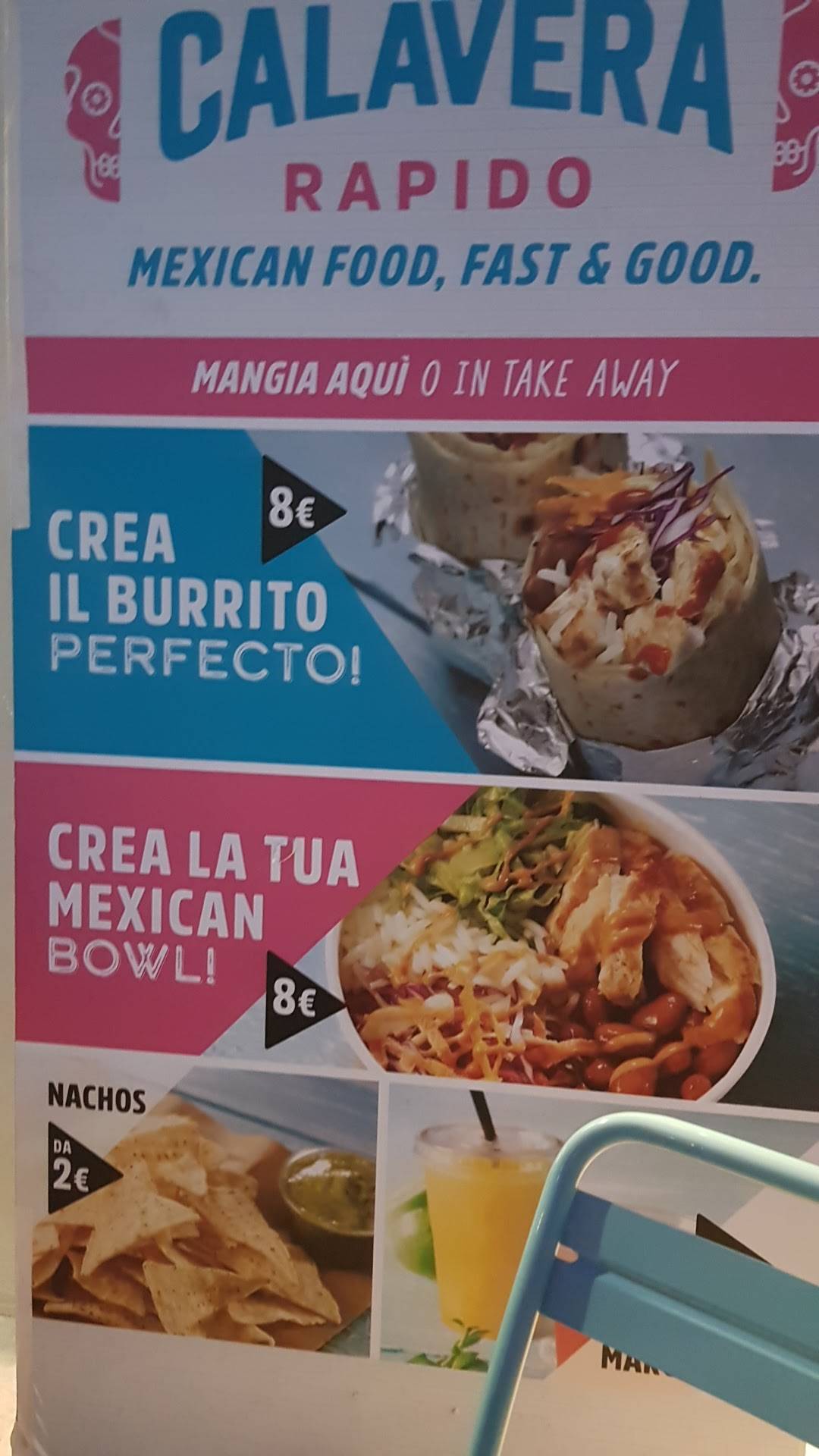 Menu da Billy Tacos - Desenzano ristorante, Desenzano del Garda