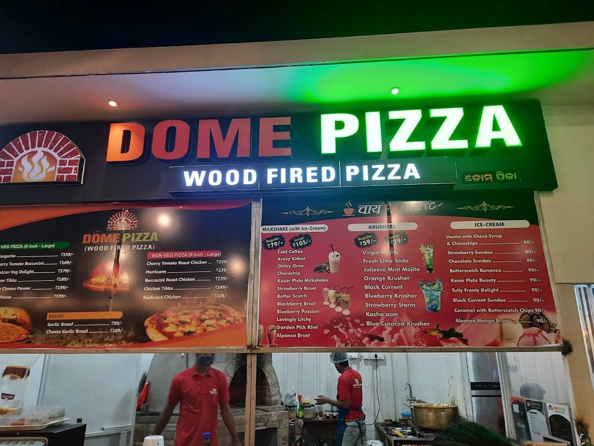 Menu at Dome Pizza, Bhubaneswar