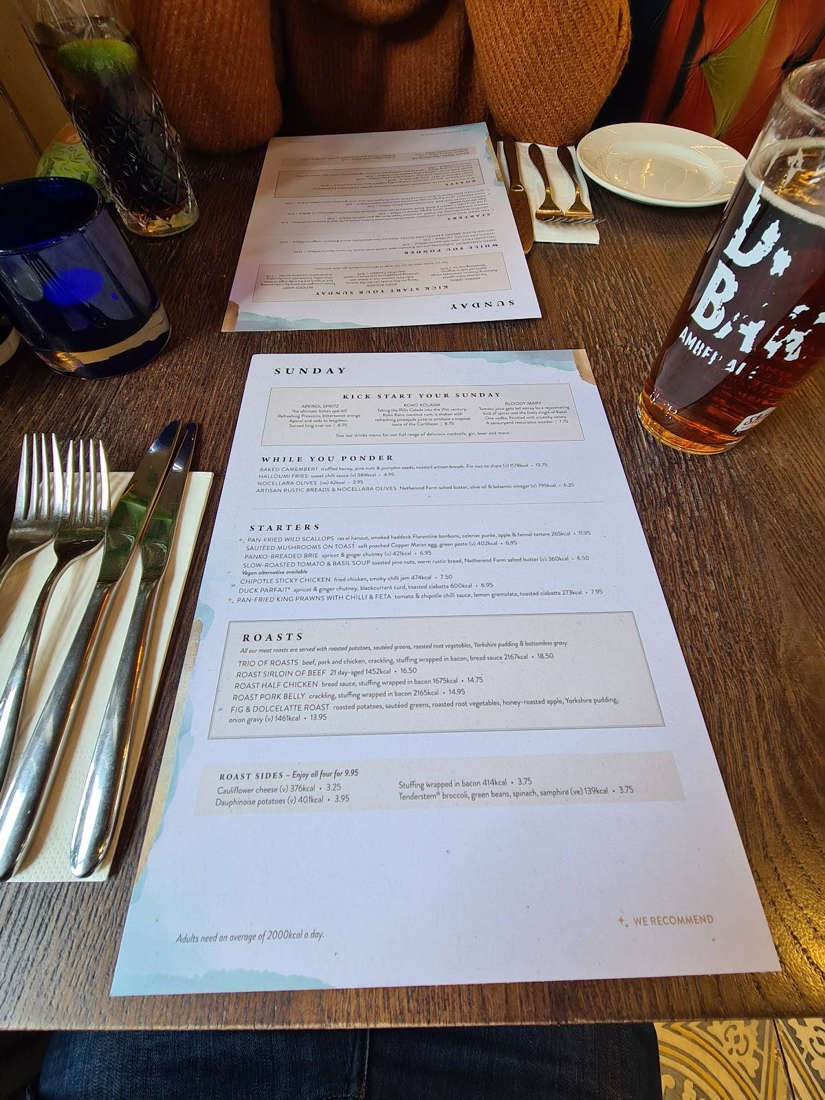 Menu at Hawk Battlesbridge Wickford pub & bar, Wickford
