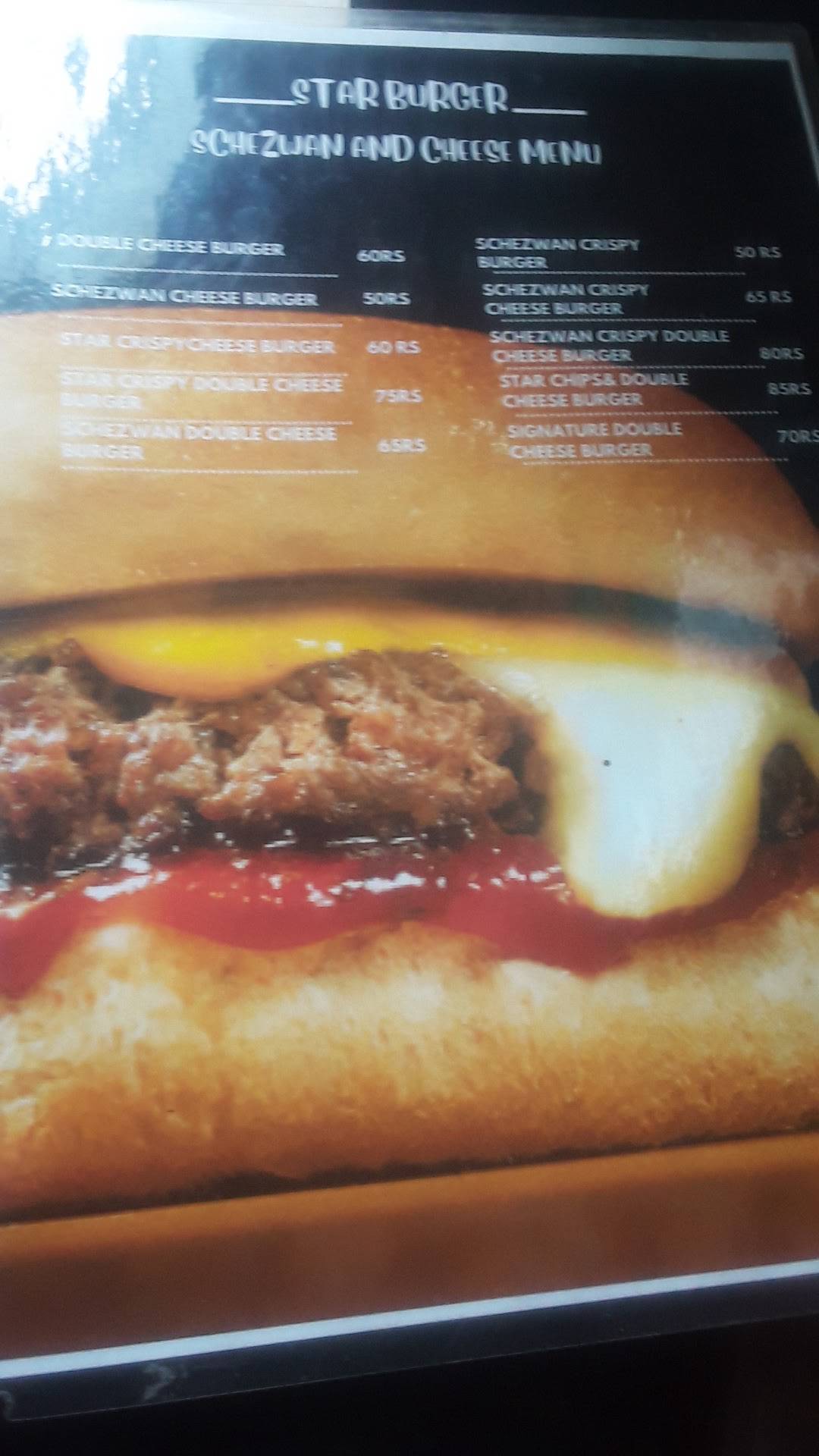 Menu at Star burger, Kalyan