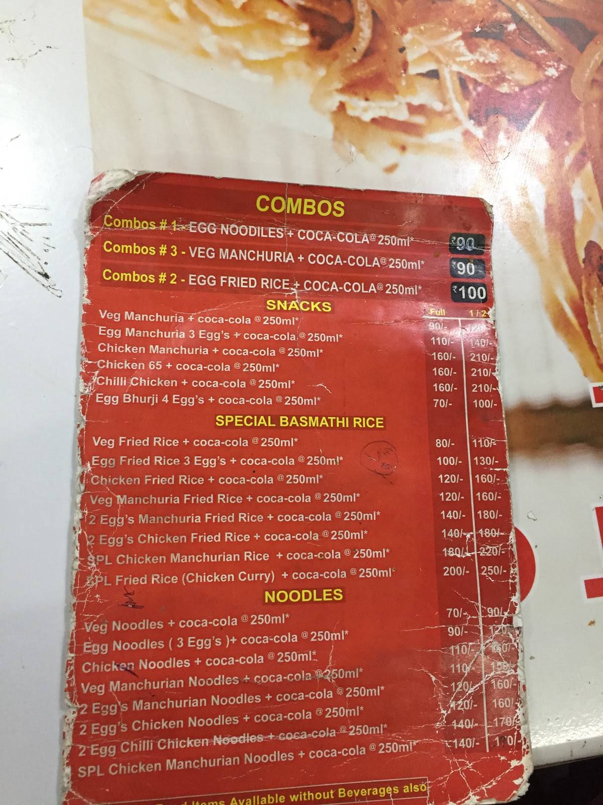 Menu at Kingdom Ice Cream Parlour and Fast Food Restaurant, Vijayawada