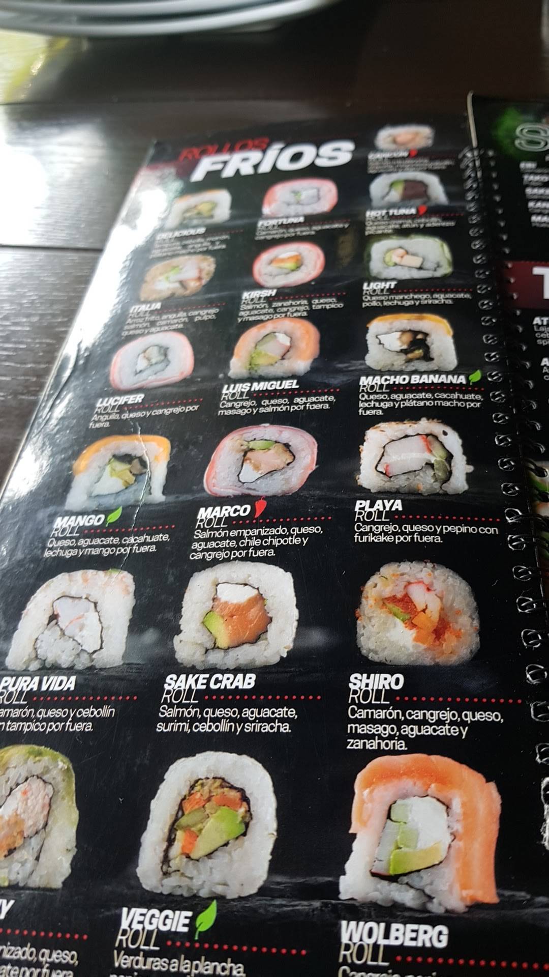 Carta de KotoSushiBar Koto Sushi Bar, Monterrey, Paseo de los Leones ...