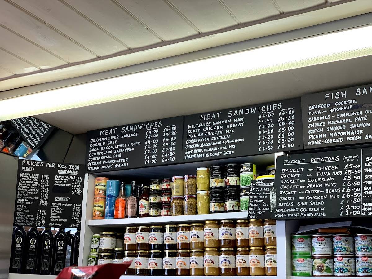 Menu at Paul Rothe & Son cafe, London
