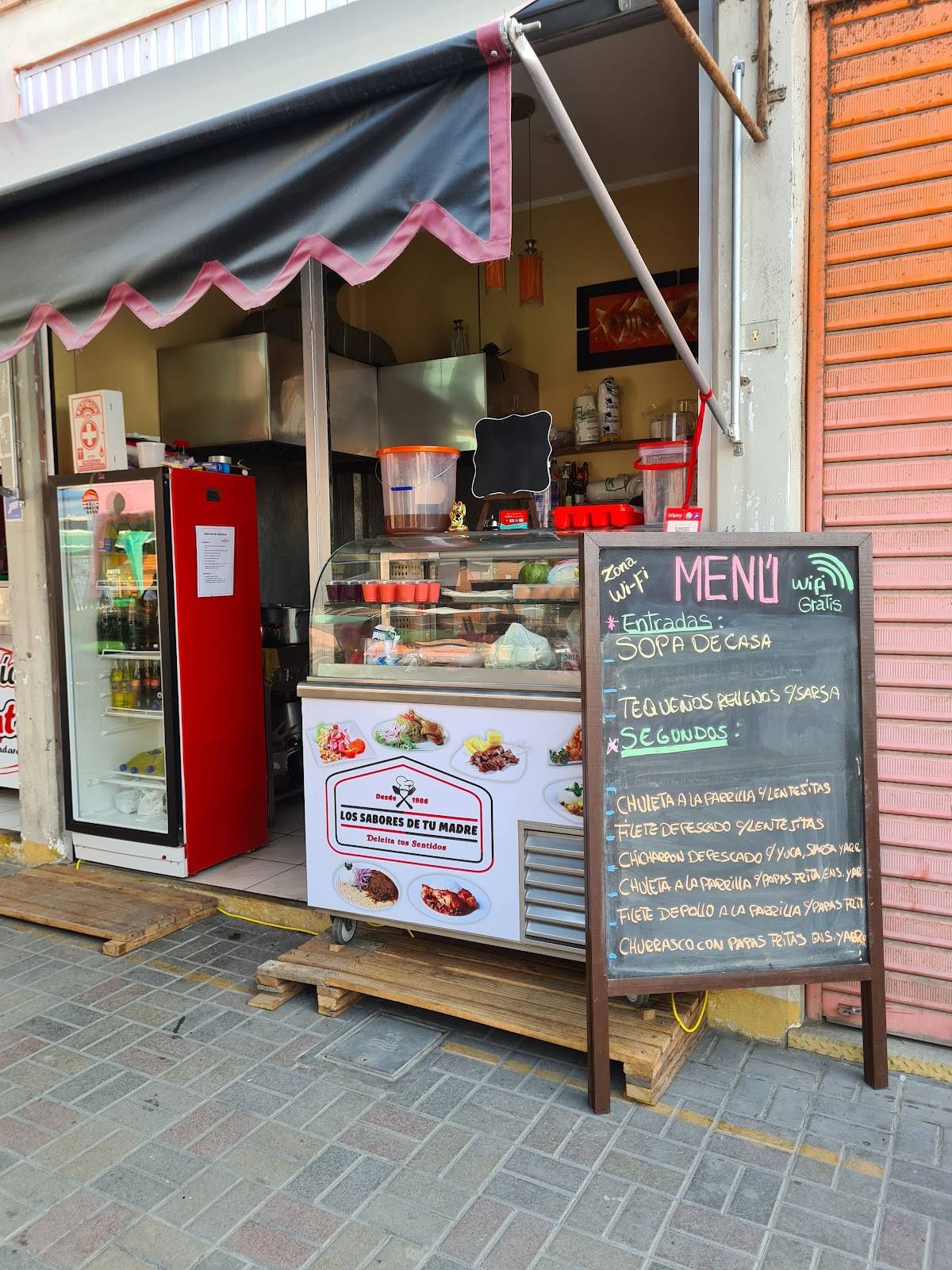 Carta del restaurante Los Sabores del tu Madre, San Martín del Porres