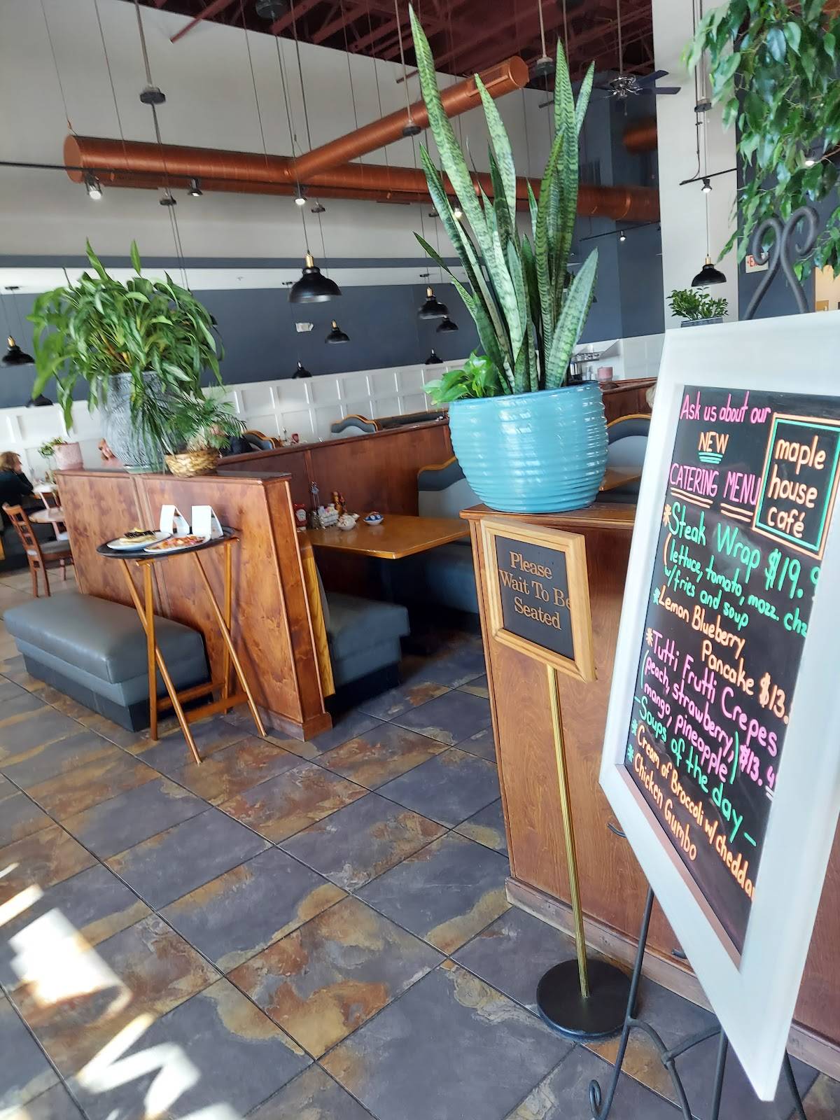 Menu at Maple House Cafe, Mokena