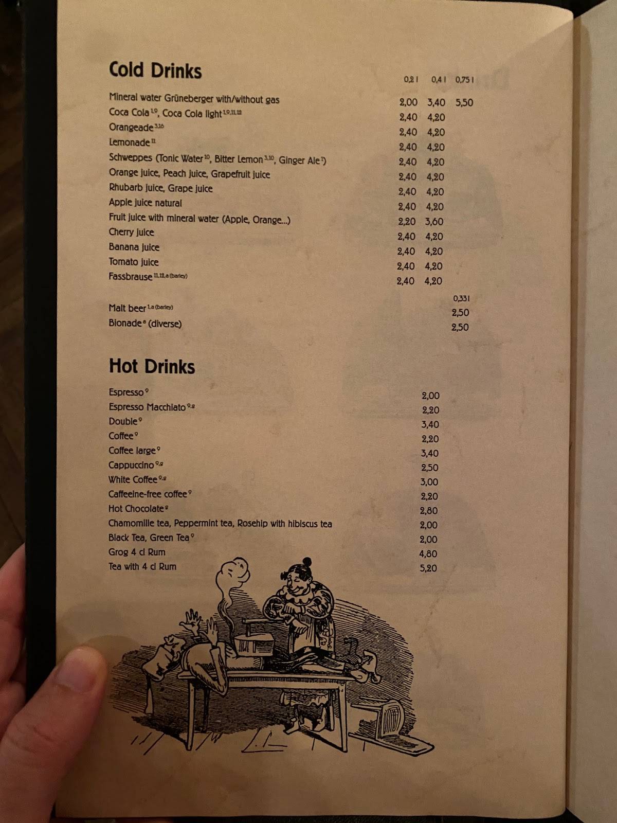 Speisekarte von Wirtshaus Max und Moritz restaurant, Berlin ...