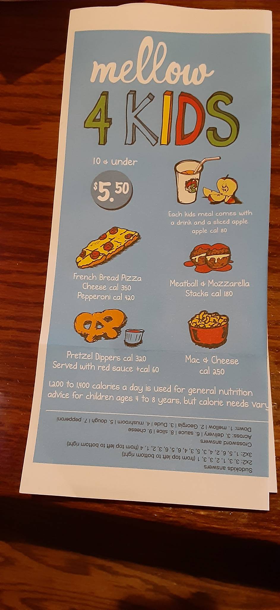 Menu at Mellow Mushroom pub & bar, Paducah