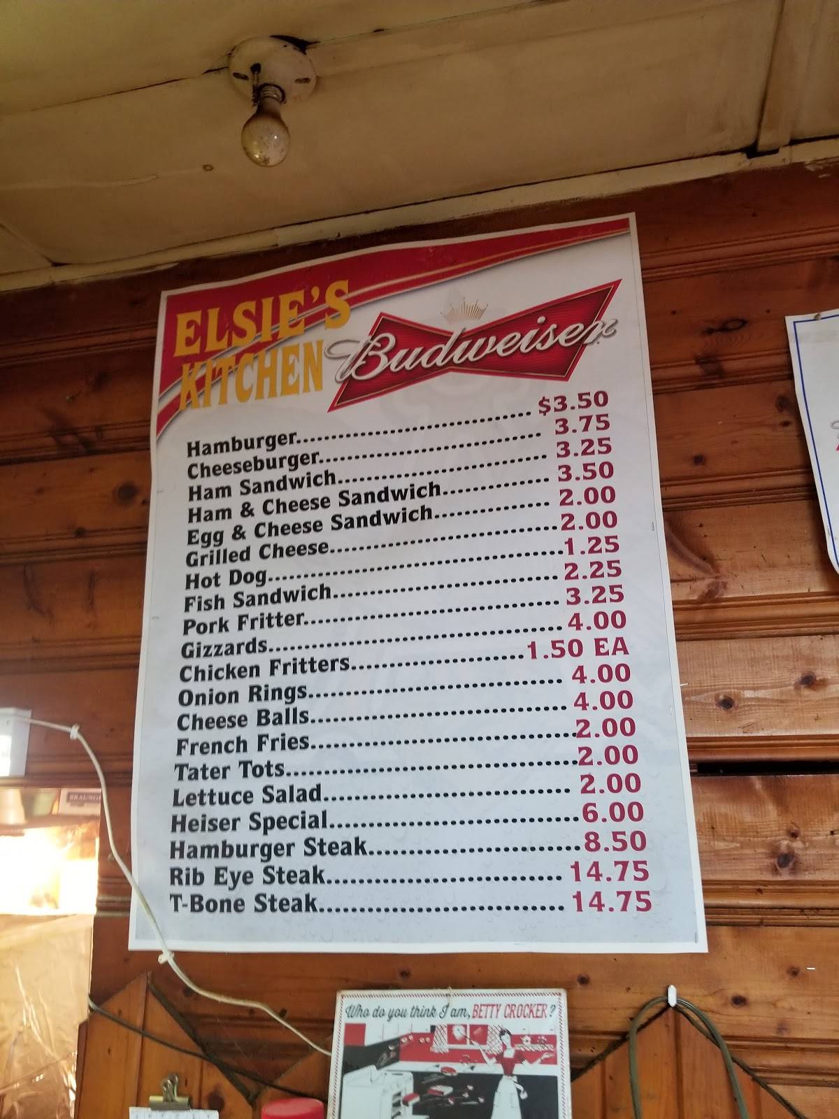 Menu at Monowi Tavern pub & bar, Monowi