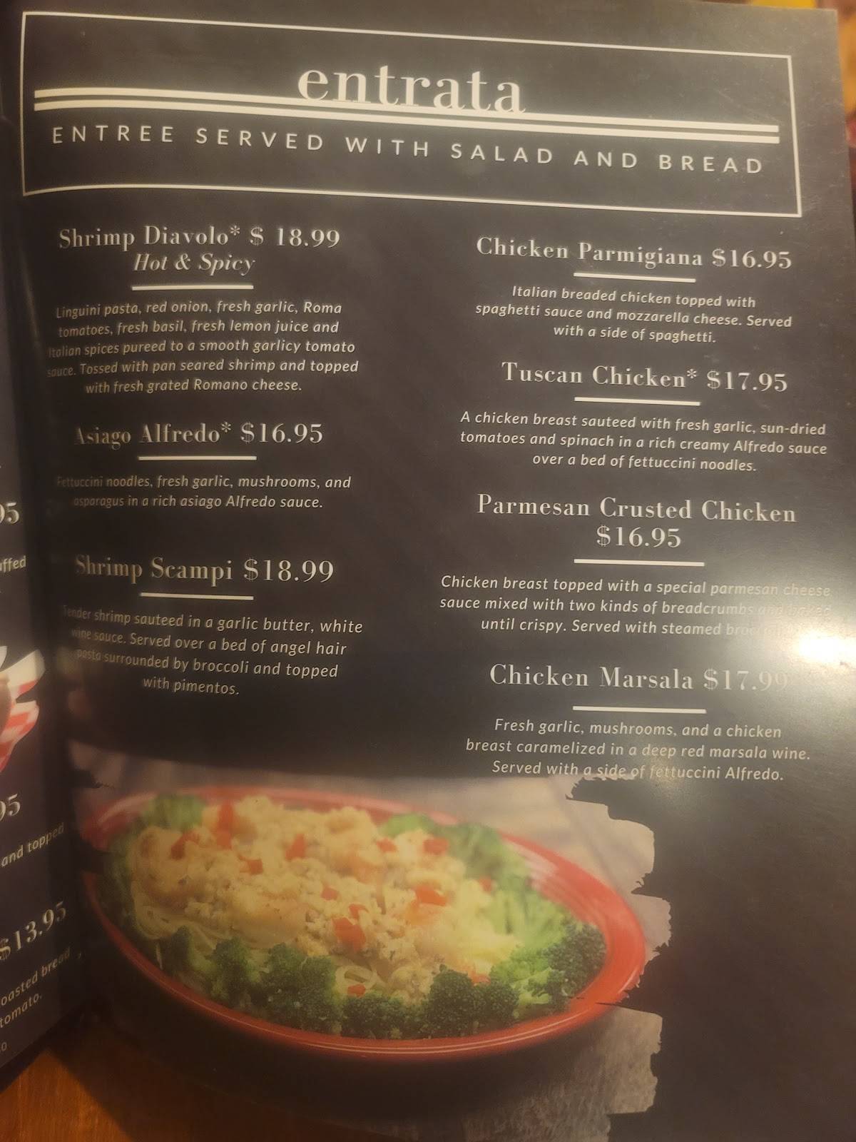 Menu at Teddy Spaghettis pizzeria, Muskegon