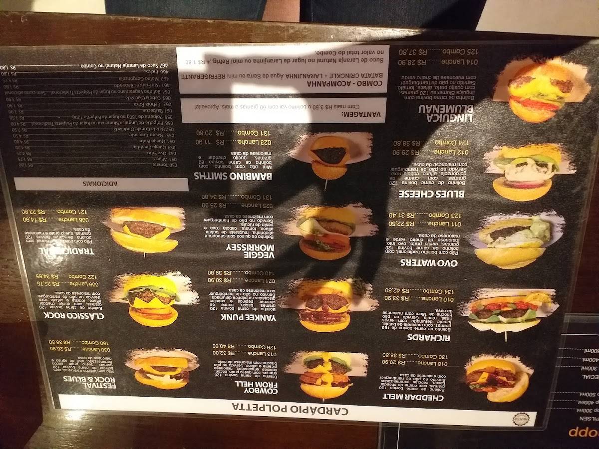 Menu em Polpetta restaurante, Blumenau, Rua Capitao Euclides de Castro