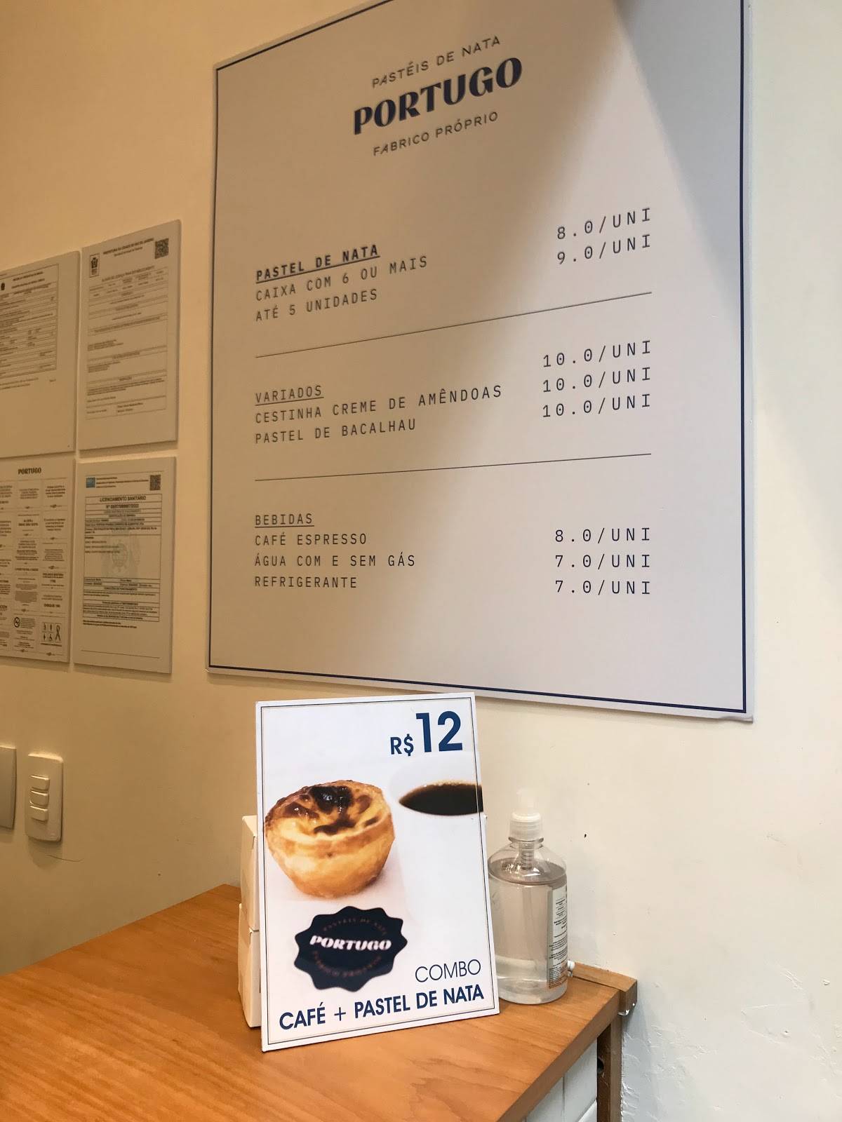 Carta de pizzería Nema, Rio de Janeiro, 1120 - loja c