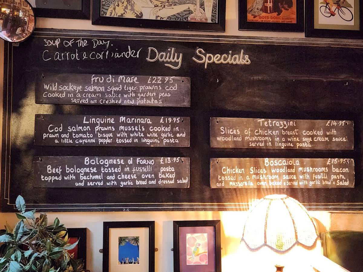 Menu at Dino pub & bar, Nottingham, 9 Warser Gate