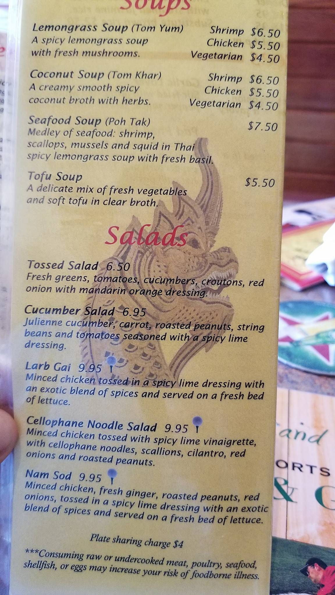 Menu at The Sand Trap Sports Bar & Grill, Venice
