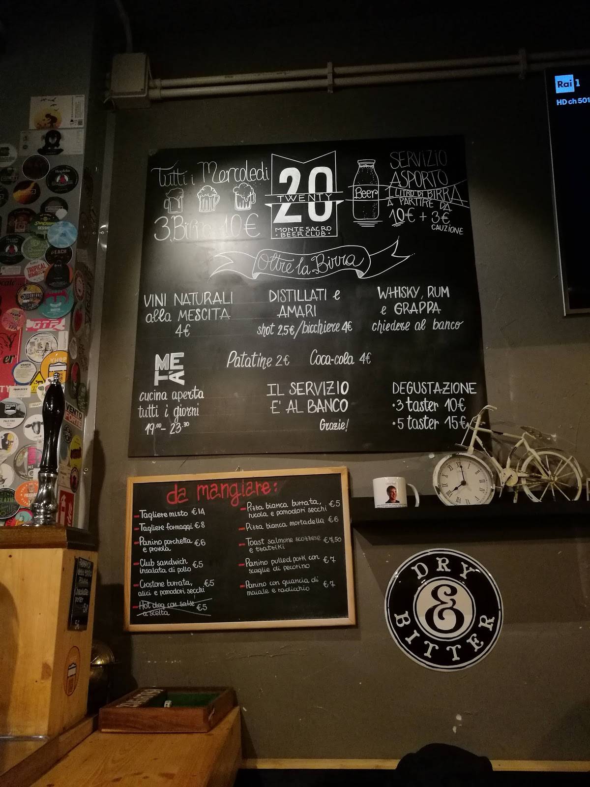 Speisekarte von Twenty 2.0 pub & Bar, ROM