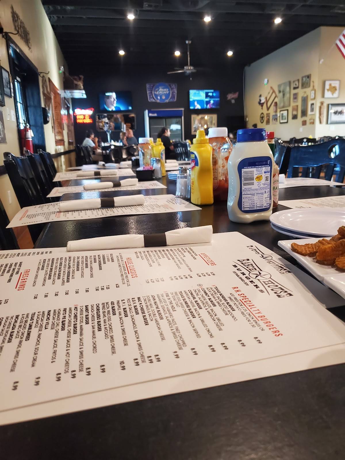 Menu at RUSTIC RANCH RESTAURANT, Weslaco