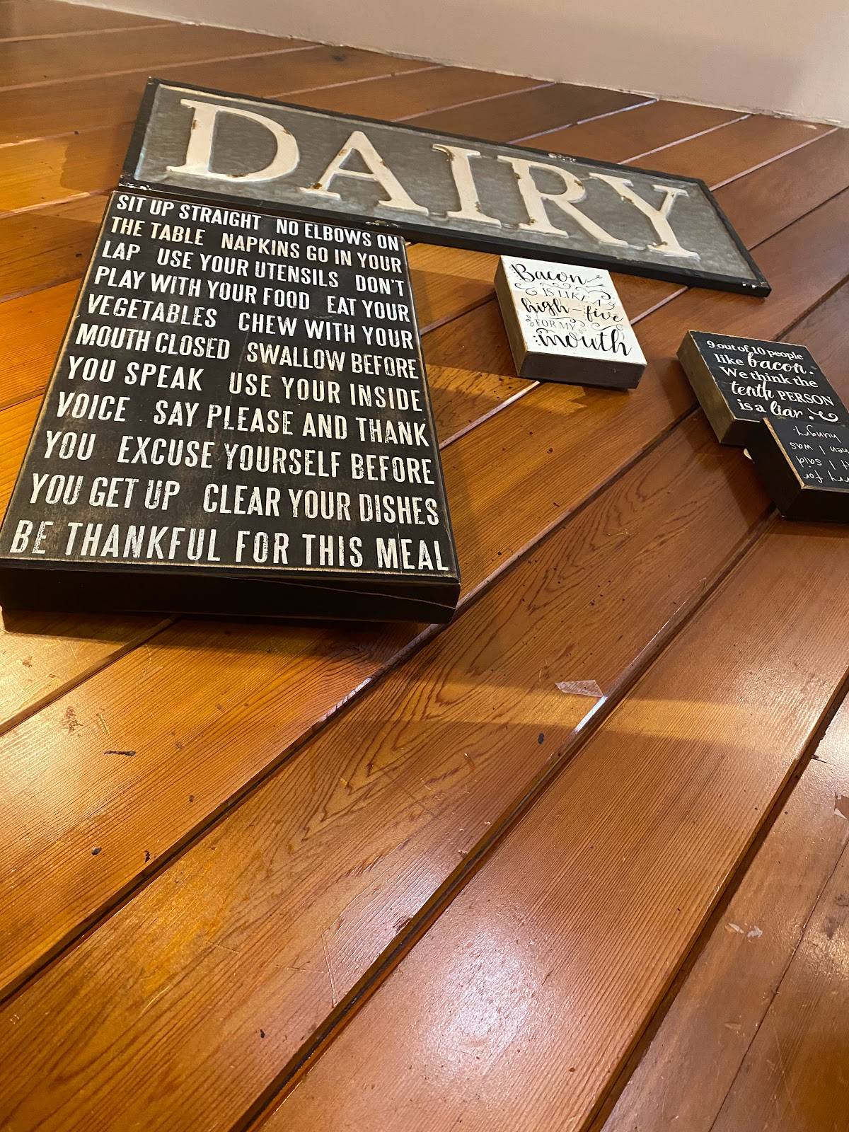 Menu at Red Barn Restaurant, Montville