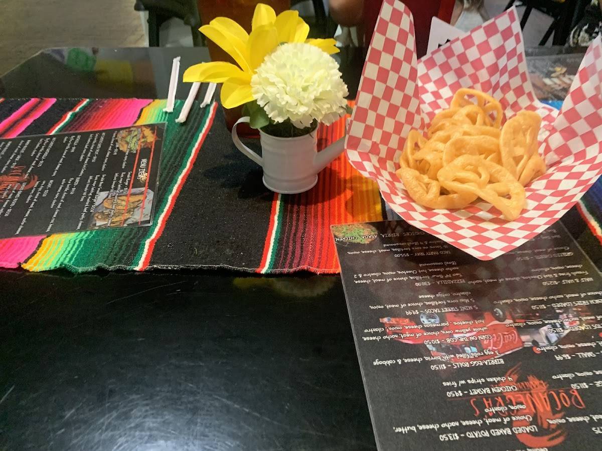 Menu at BOCANEGRA’S KITCHEN restaurant, Baytown