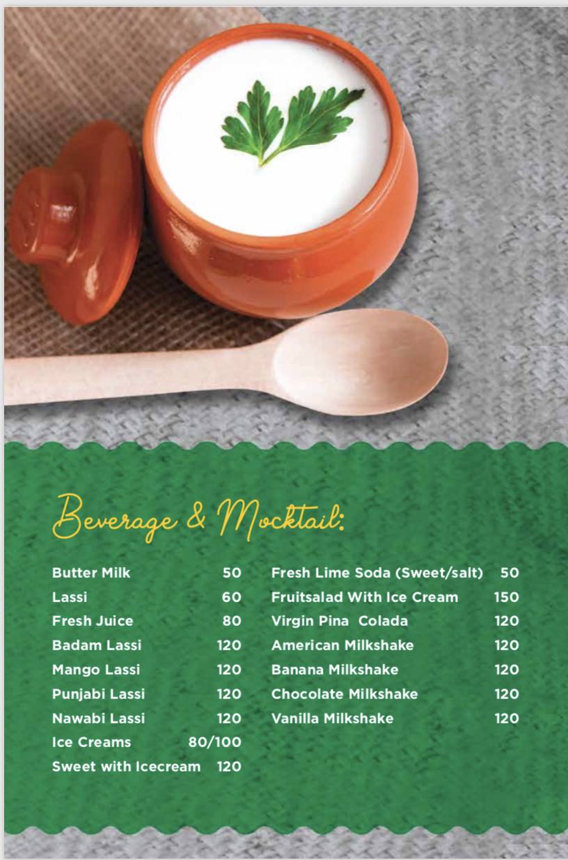 Menu at Bahar Biryani Cafe Restaurant-Dilshuknagar, Hyderabad